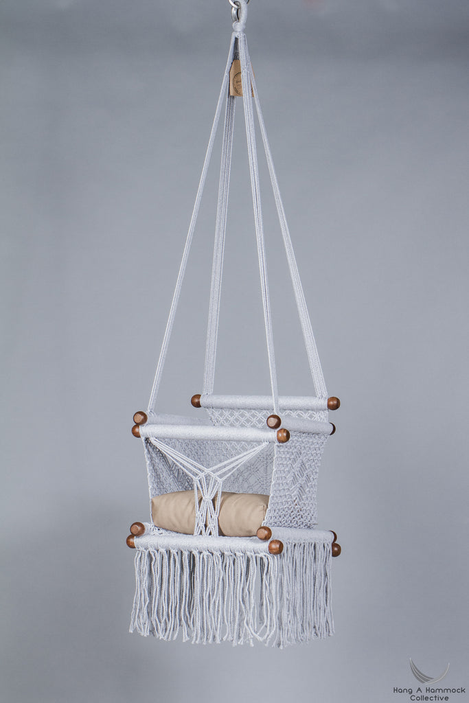 Baby Swing Chair in Grey – hangahammockcollective